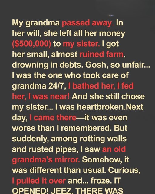 My Grandmother Left Me Her Old Farmhouse, but the Closet Behind the ...